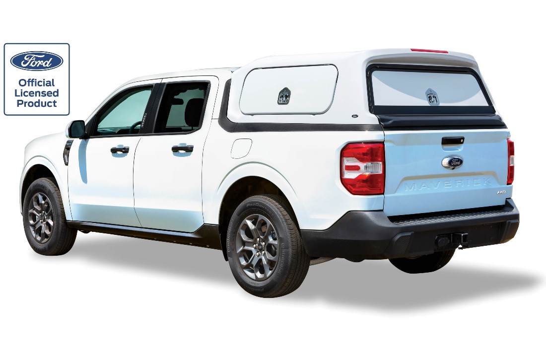 LEER Ford Maverick Commercial Truck Bed Cap | PickupsPlusCars